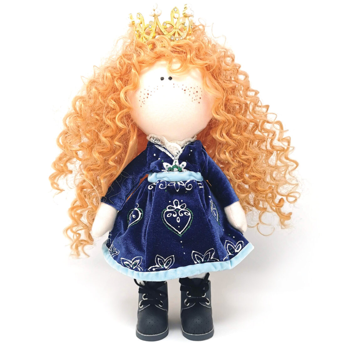 Aisling – Handmade Irish Dancer Doll with Crown – Yelena Kosikh